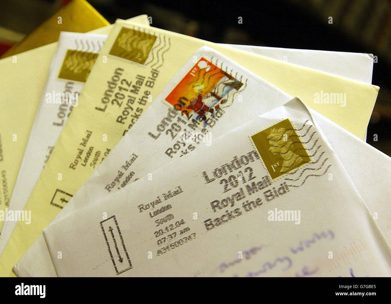 Letters stamped with the new special postmark to back the London ...