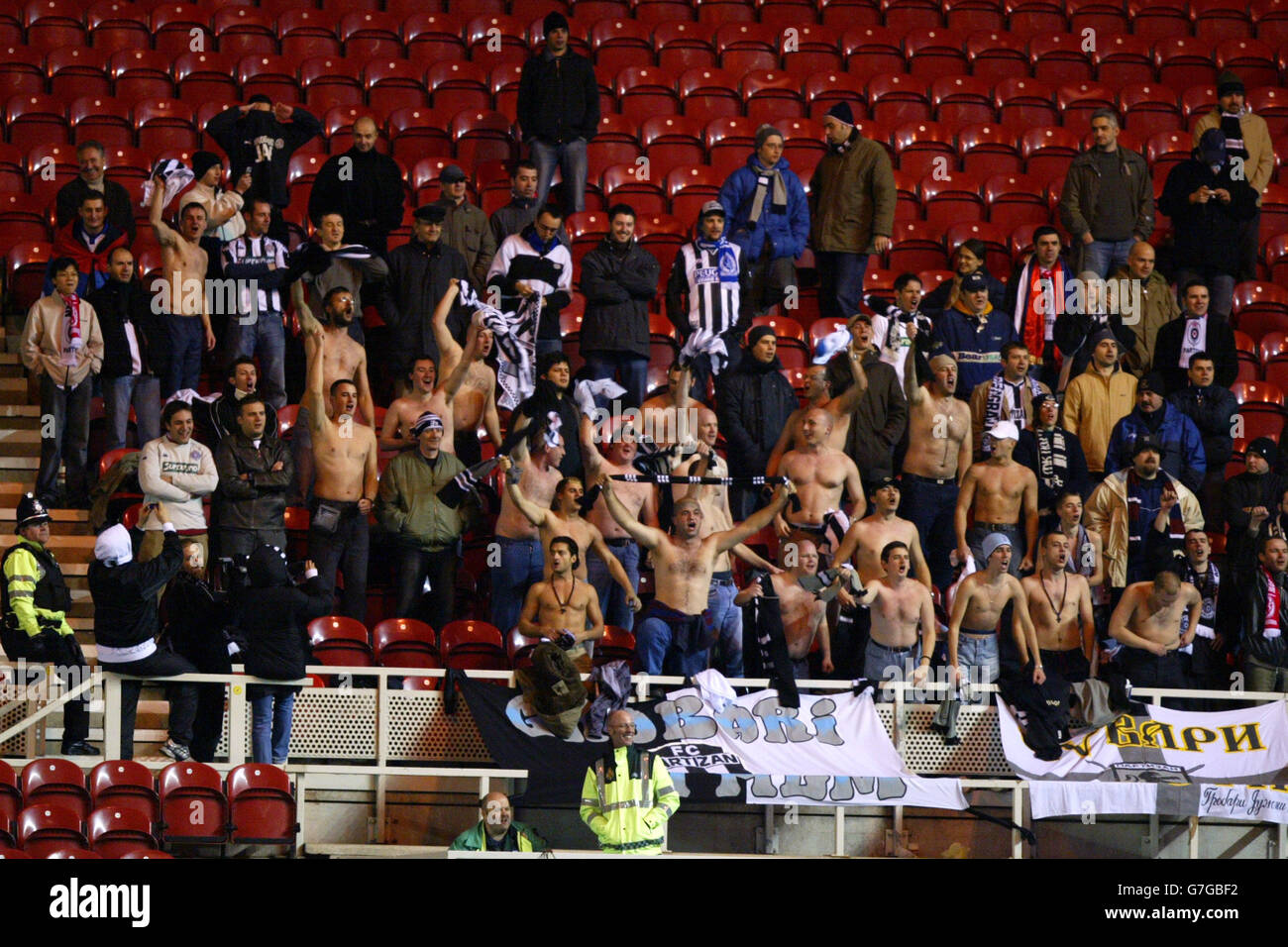 Partizan fans hi-res stock photography and images - Alamy