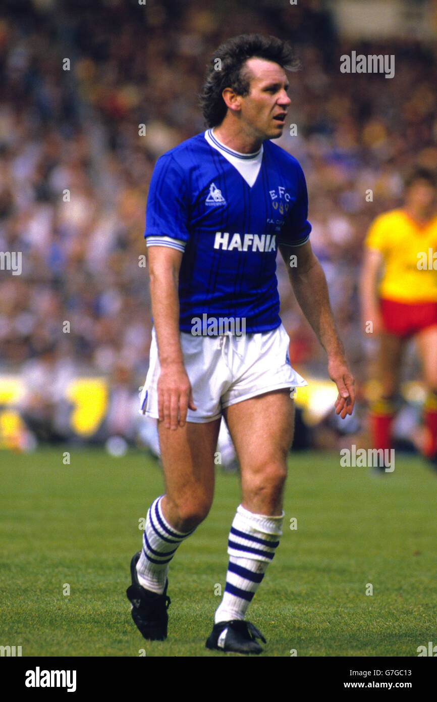 Soccer - FA Cup Final - Everton v Watford - Wembley Stadium. Peter Reid ...