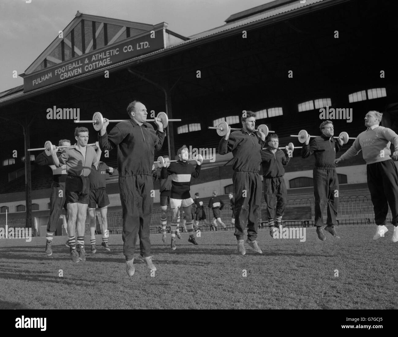 League Division Two - Fulham - Training - Olympic coach Al Murray ...