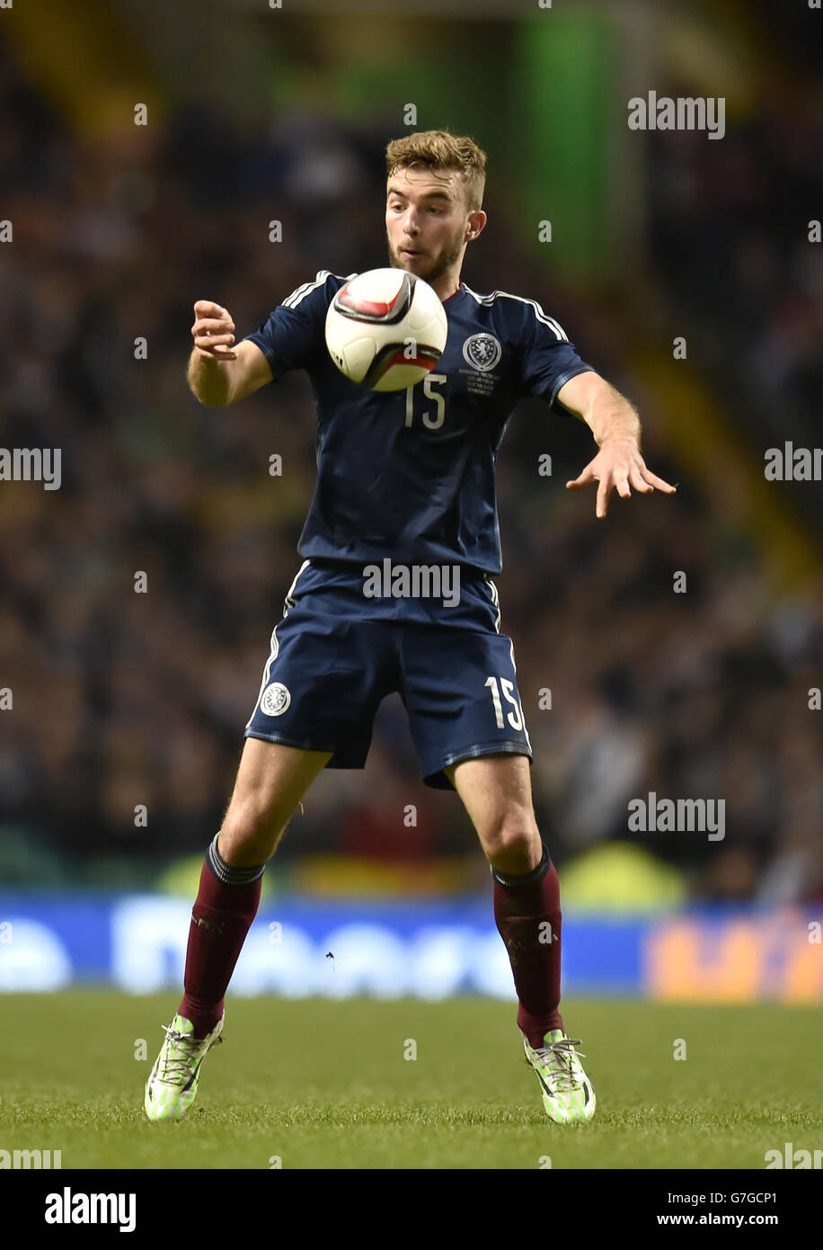 Scotland's James Morrison during the International friendly at Celtic ...