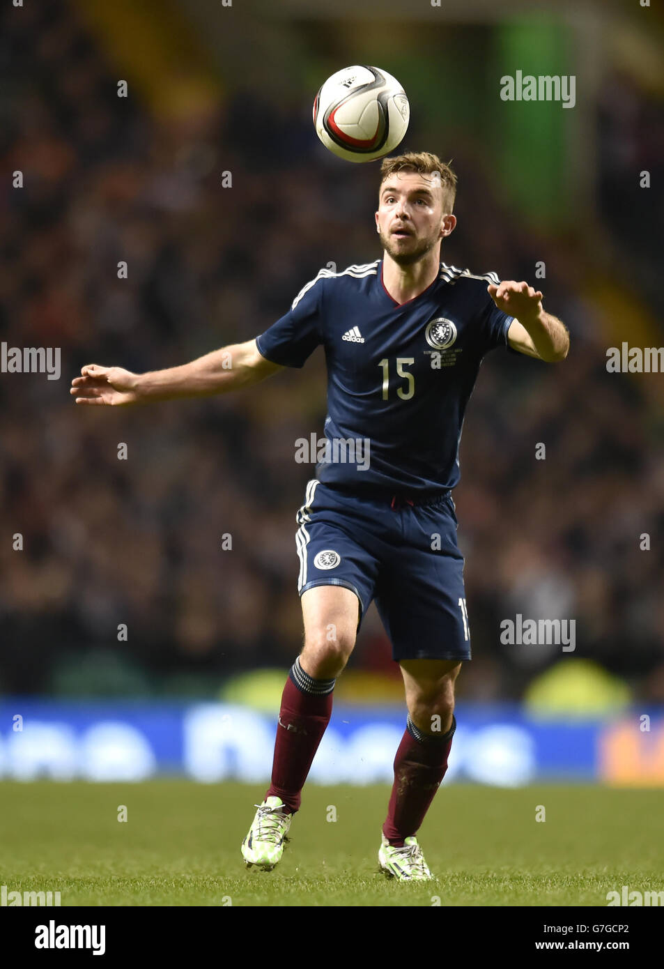 Scotland's James Morrison during the International friendly at Celtic ...