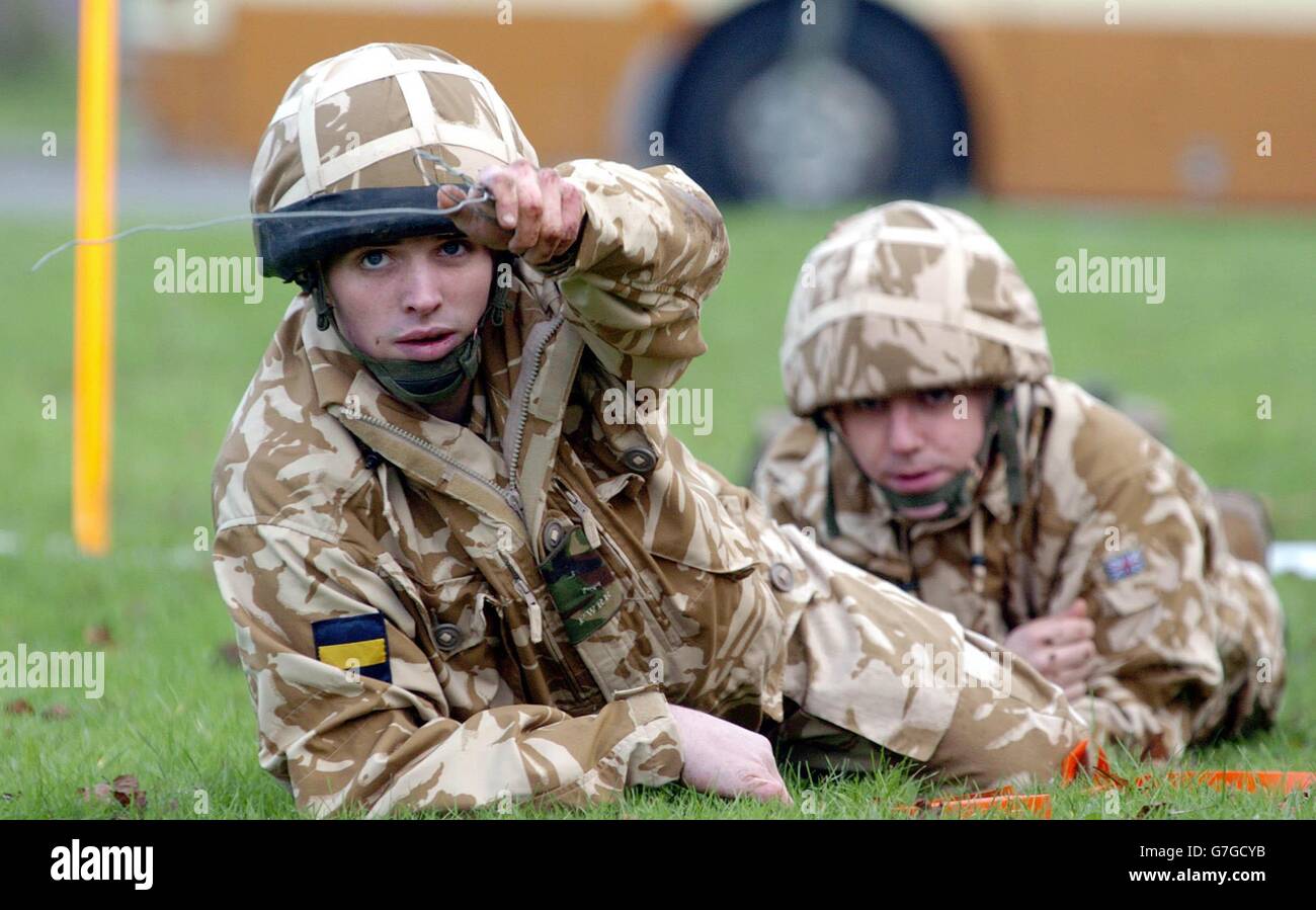 Princess waless regiment who based clive barracks hi-res stock ...
