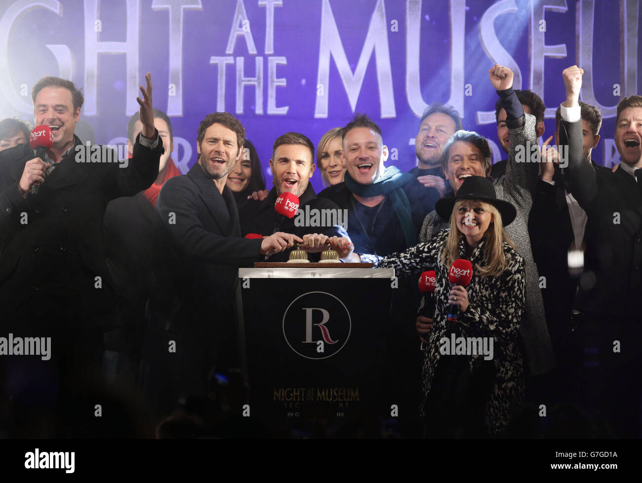 Heart london presenters jamie theakston emma bunton host night museum ...