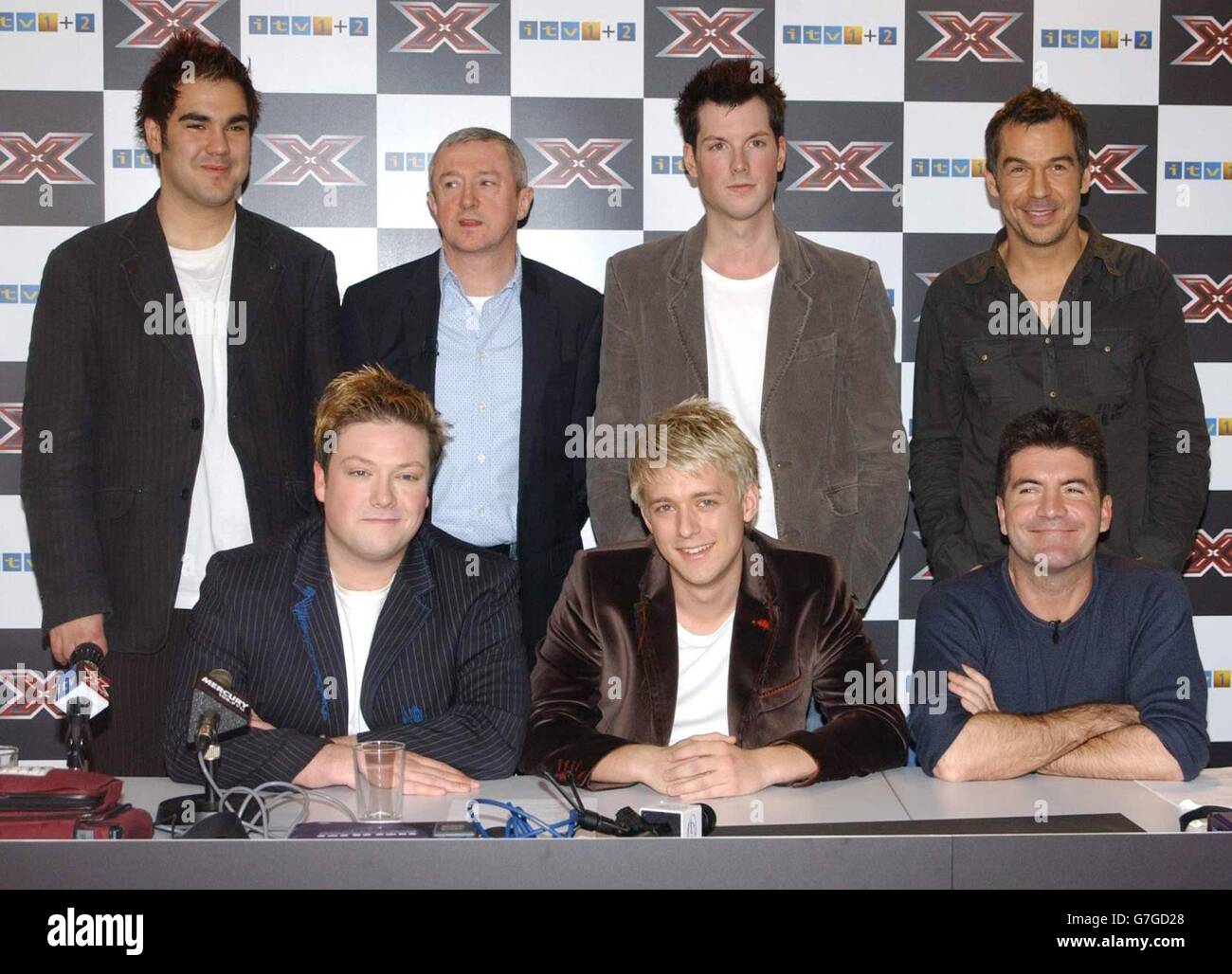 The X Factor Finalists Stock Photo - Alamy