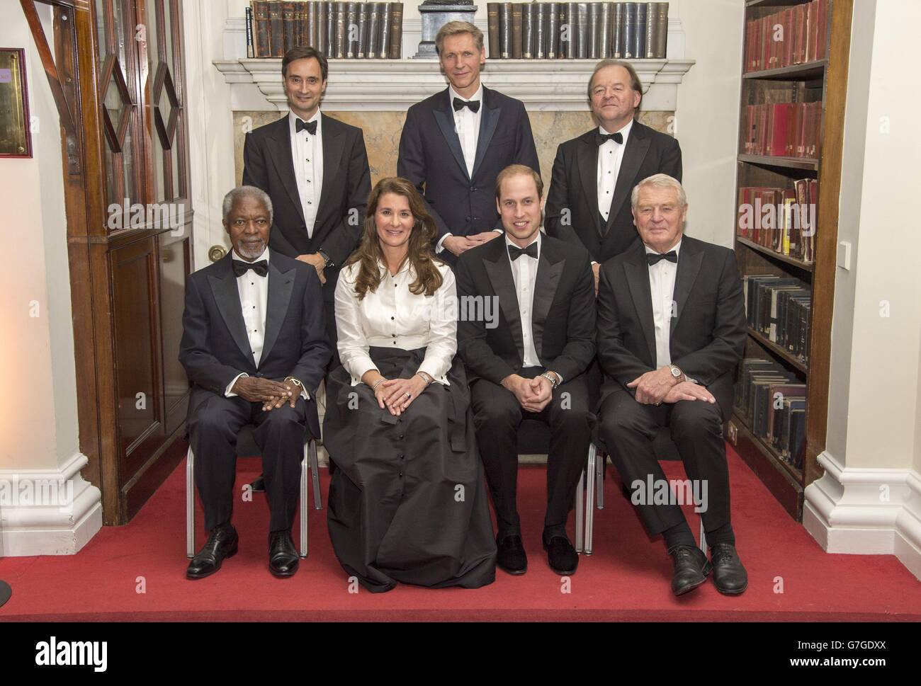 (back row, left to right) Robin Niblett, Harry Brekelmans and Stuart ...