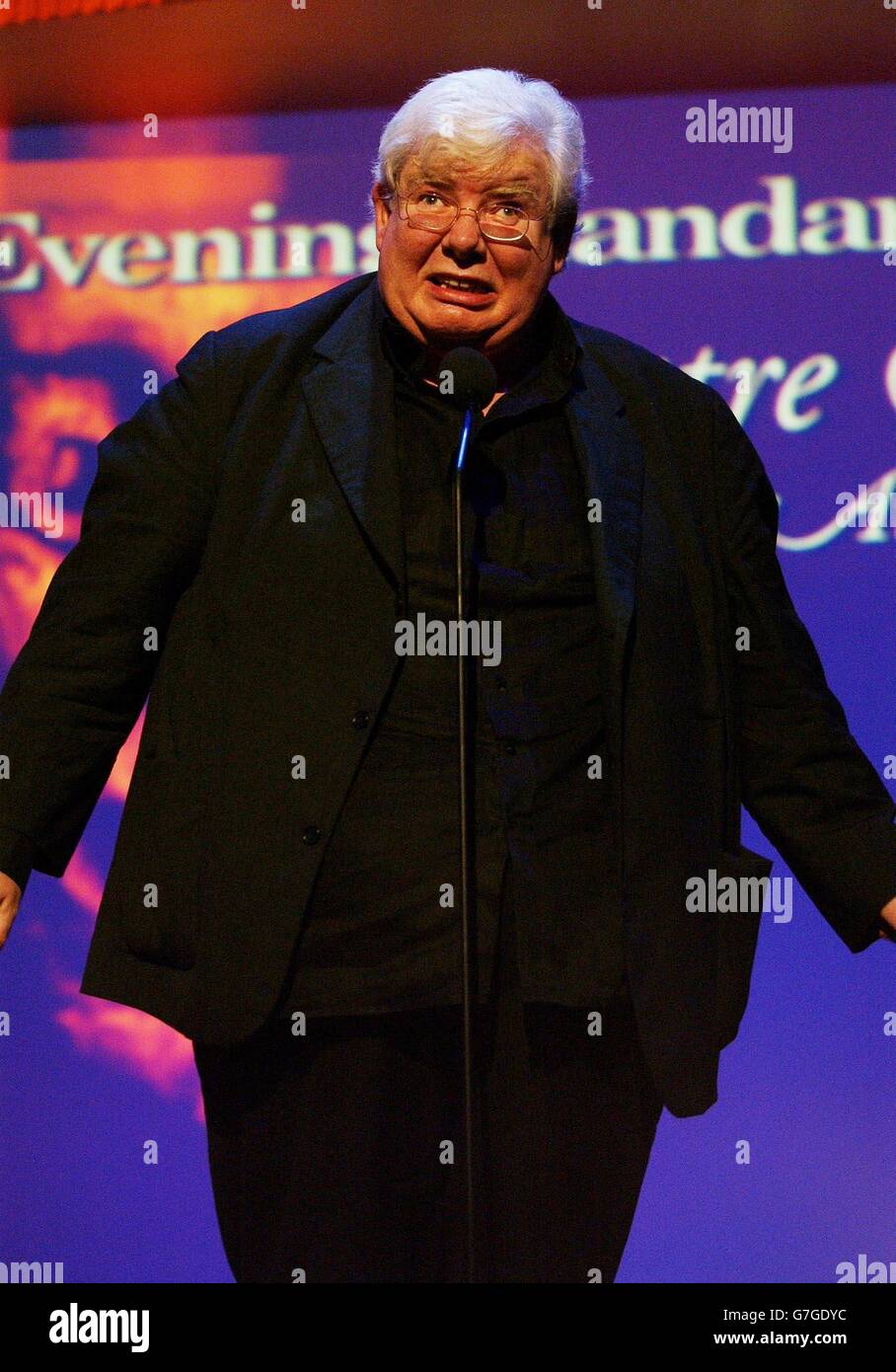 Actor Richard Griffiths accepts the award Best Actor, for 'The History ...
