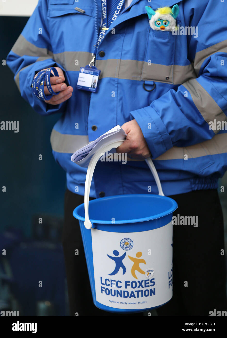 Collections for LCFC Foxes Foundation before the game between Leicester ...
