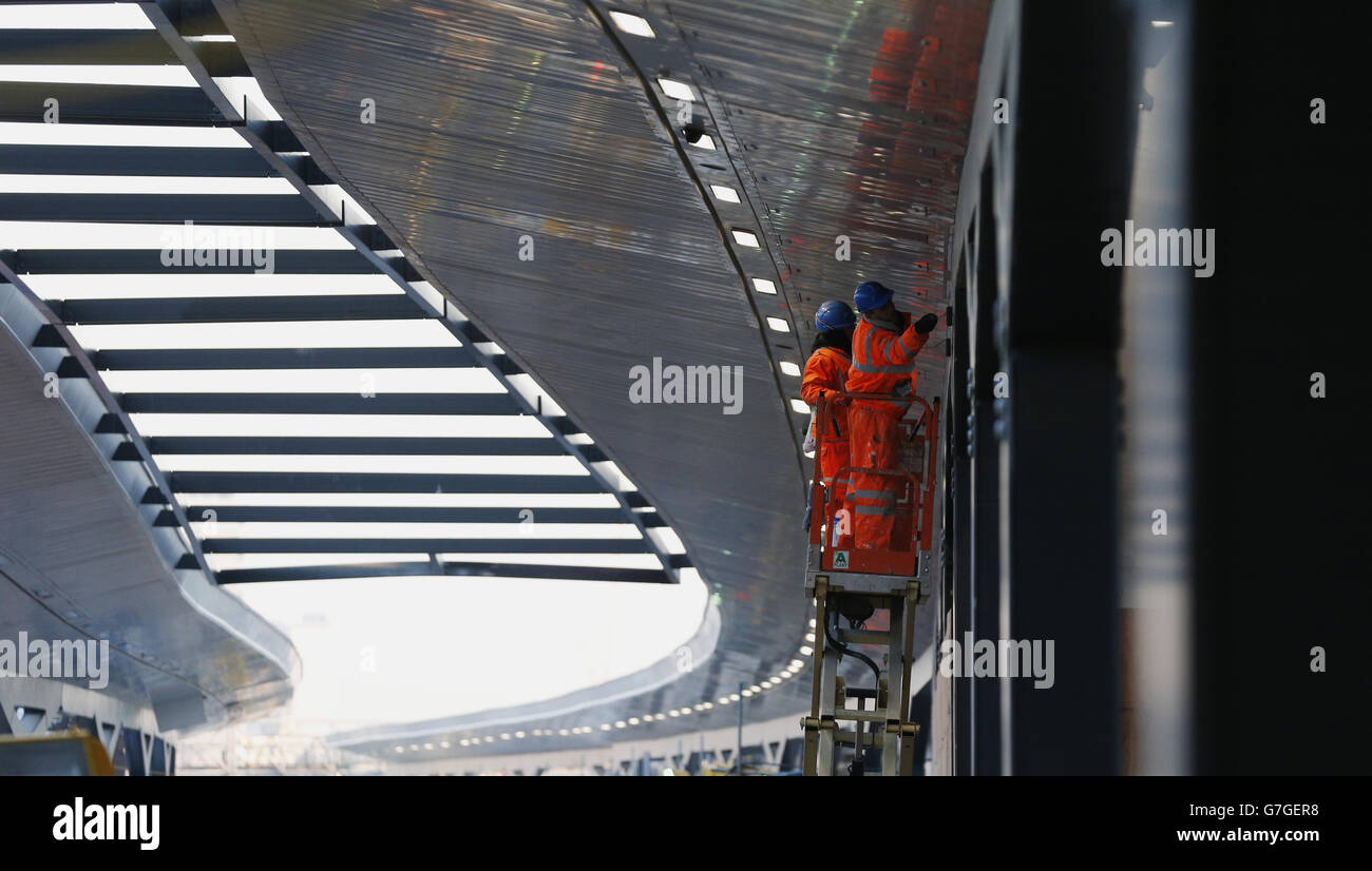 Thameslink rail project. 6.5bn Thameslink Programme Stock Photo - Alamy