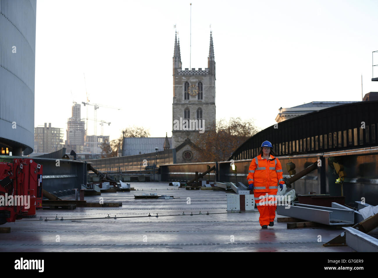 Thameslink rail project Stock Photo - Alamy