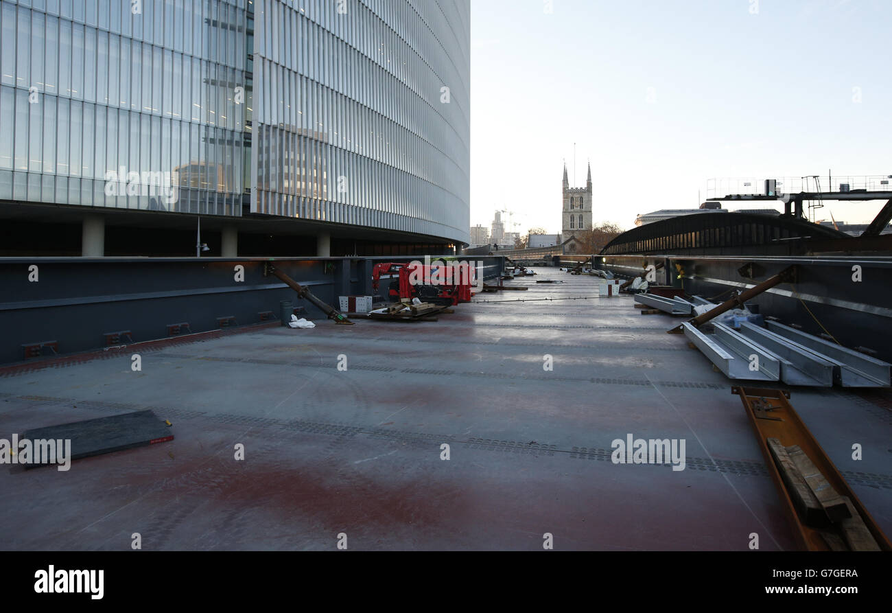 Thameslink rail project. 6.5bn Thameslink Programme Stock Photo - Alamy
