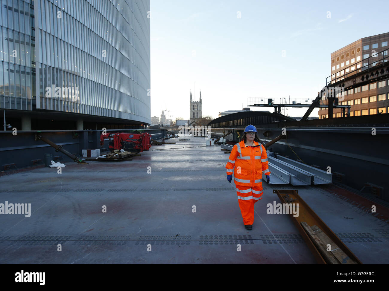 Thameslink rail project. 6.5bn Thameslink Programme Stock Photo - Alamy