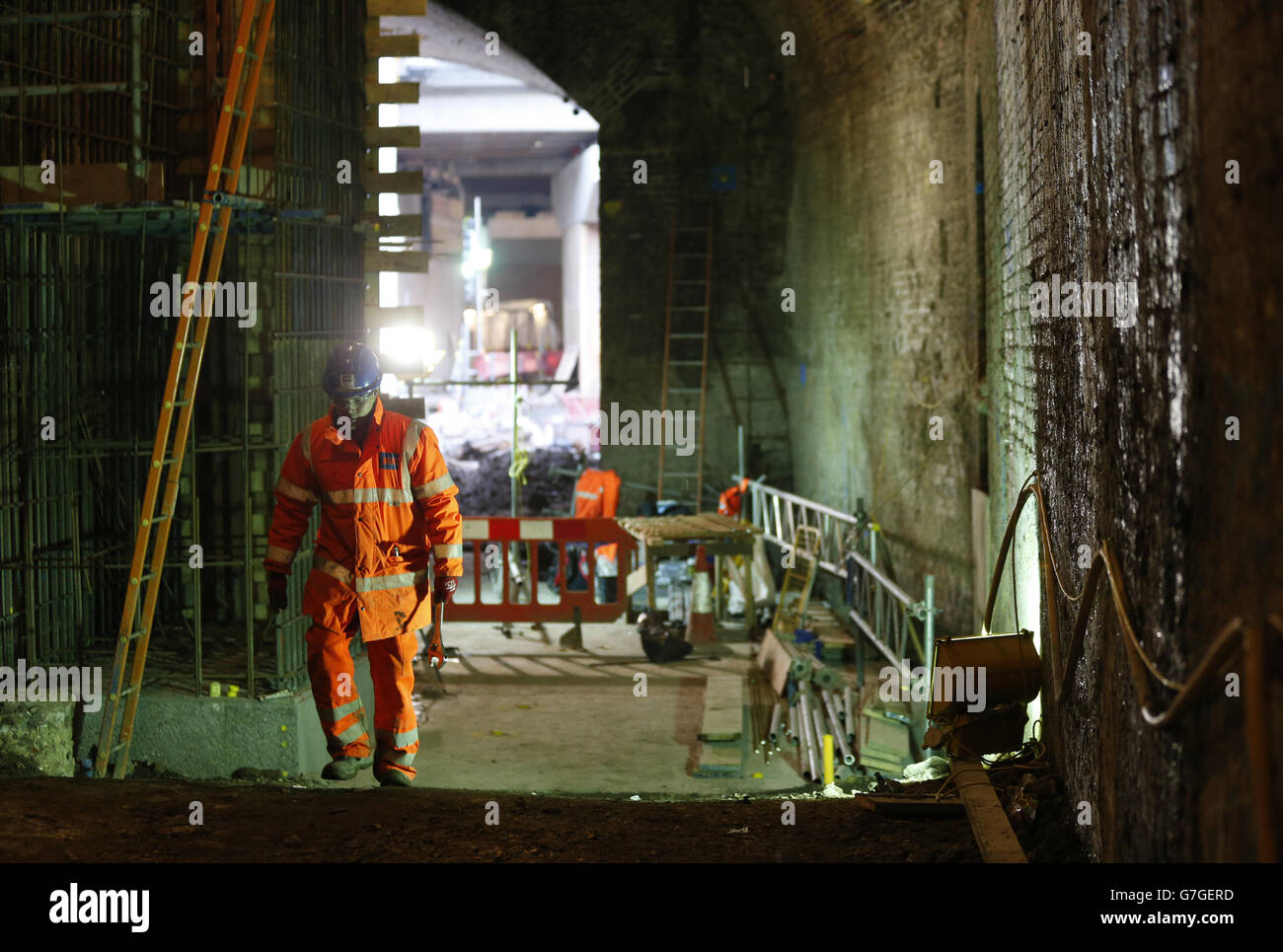 Thameslink rail project Stock Photo - Alamy