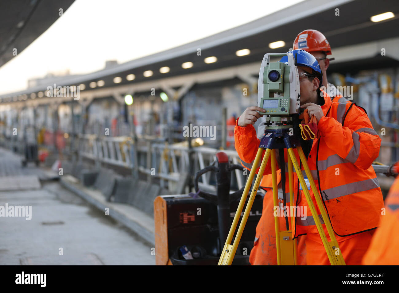 Thameslink rail project. 6.5bn Thameslink Programme Stock Photo - Alamy