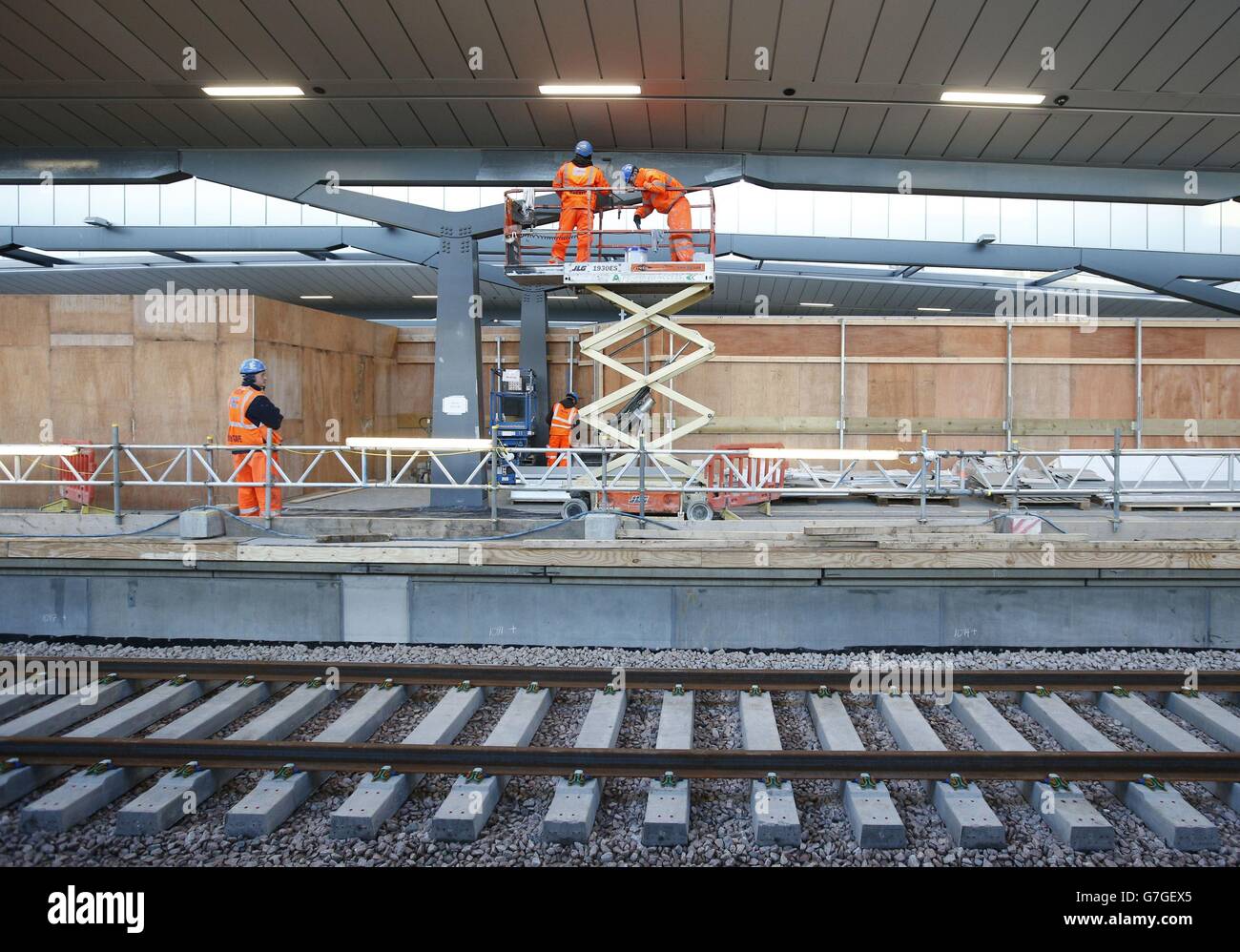 Thameslink rail project Stock Photo - Alamy