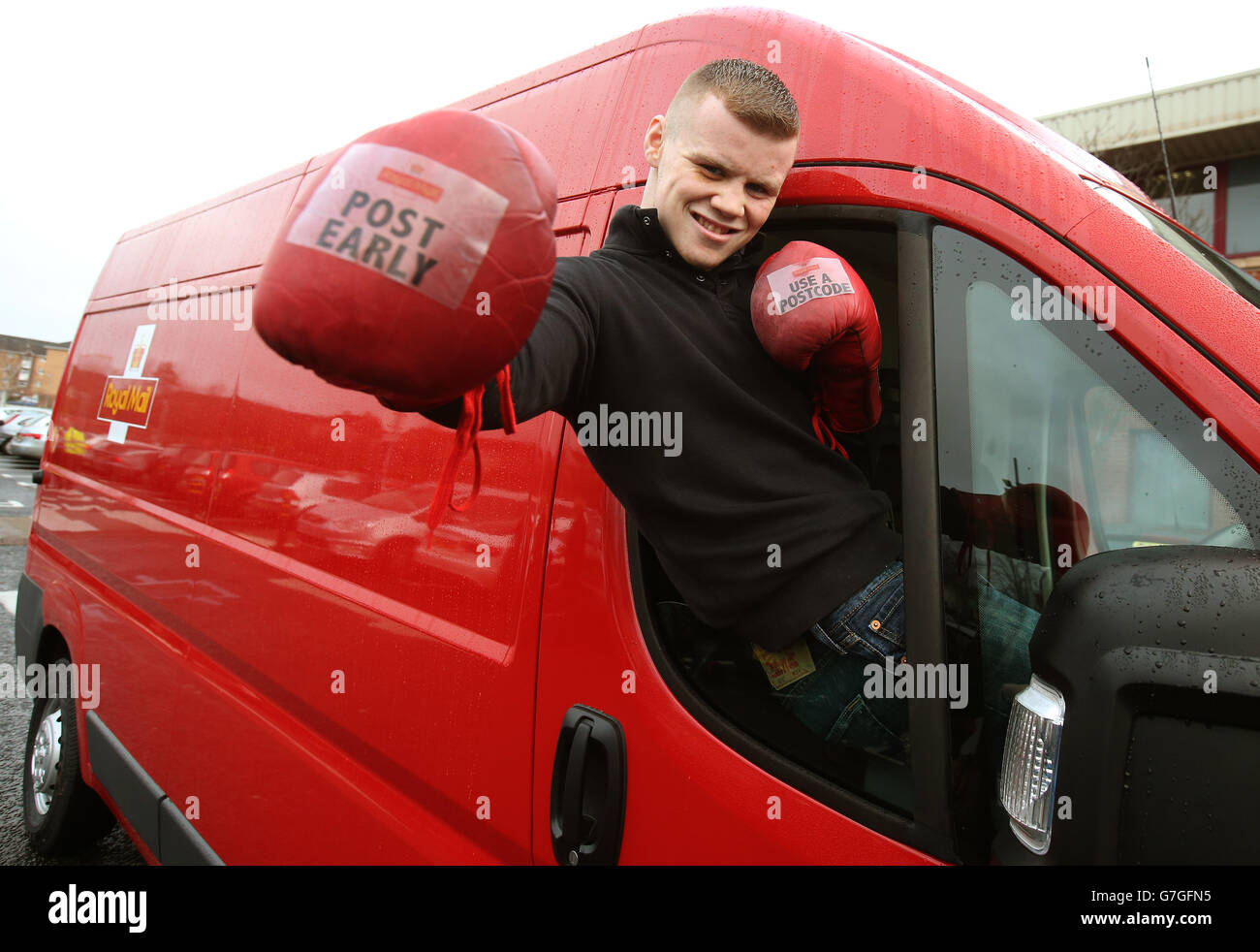 Boxer and Royal Mail worker Charlie Flynn, Scotland's Commonwealth gold ...