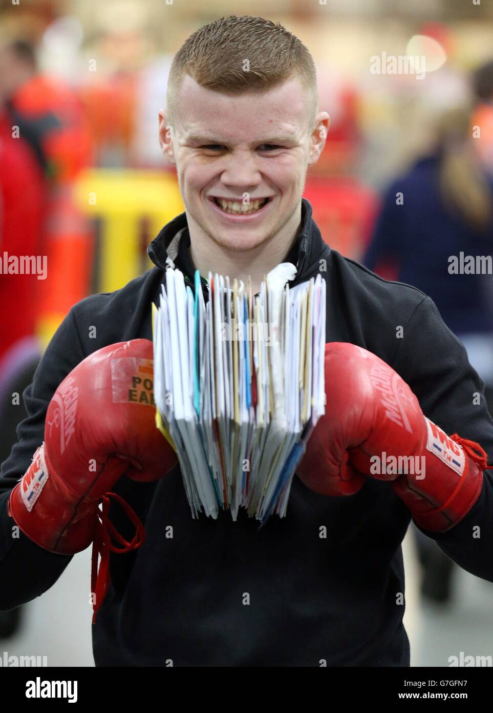 Boxer and Royal Mail worker Charlie Flynn, Scotland's Commonwealth gold ...