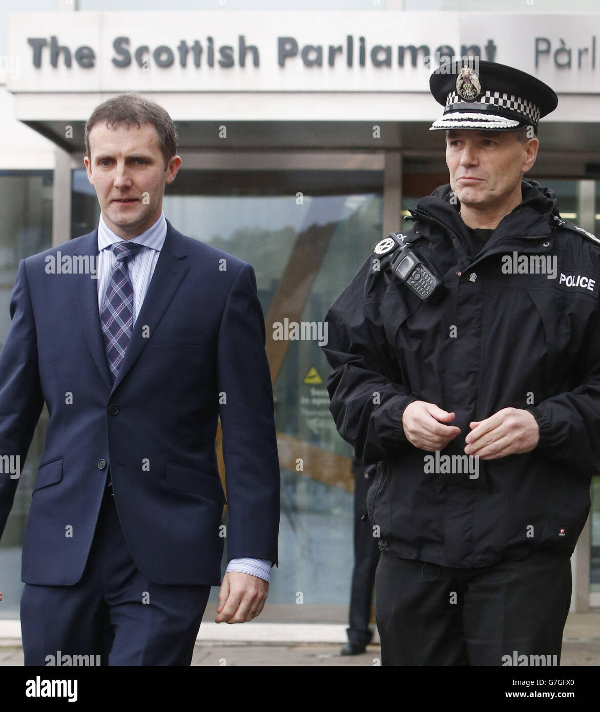 Justice Secretary Michael Matheson and Chief Constable of Police ...