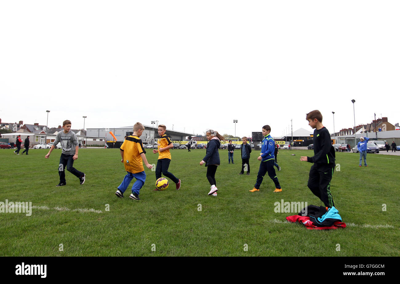 Rodney parade general view hi-res stock photography and images - Alamy