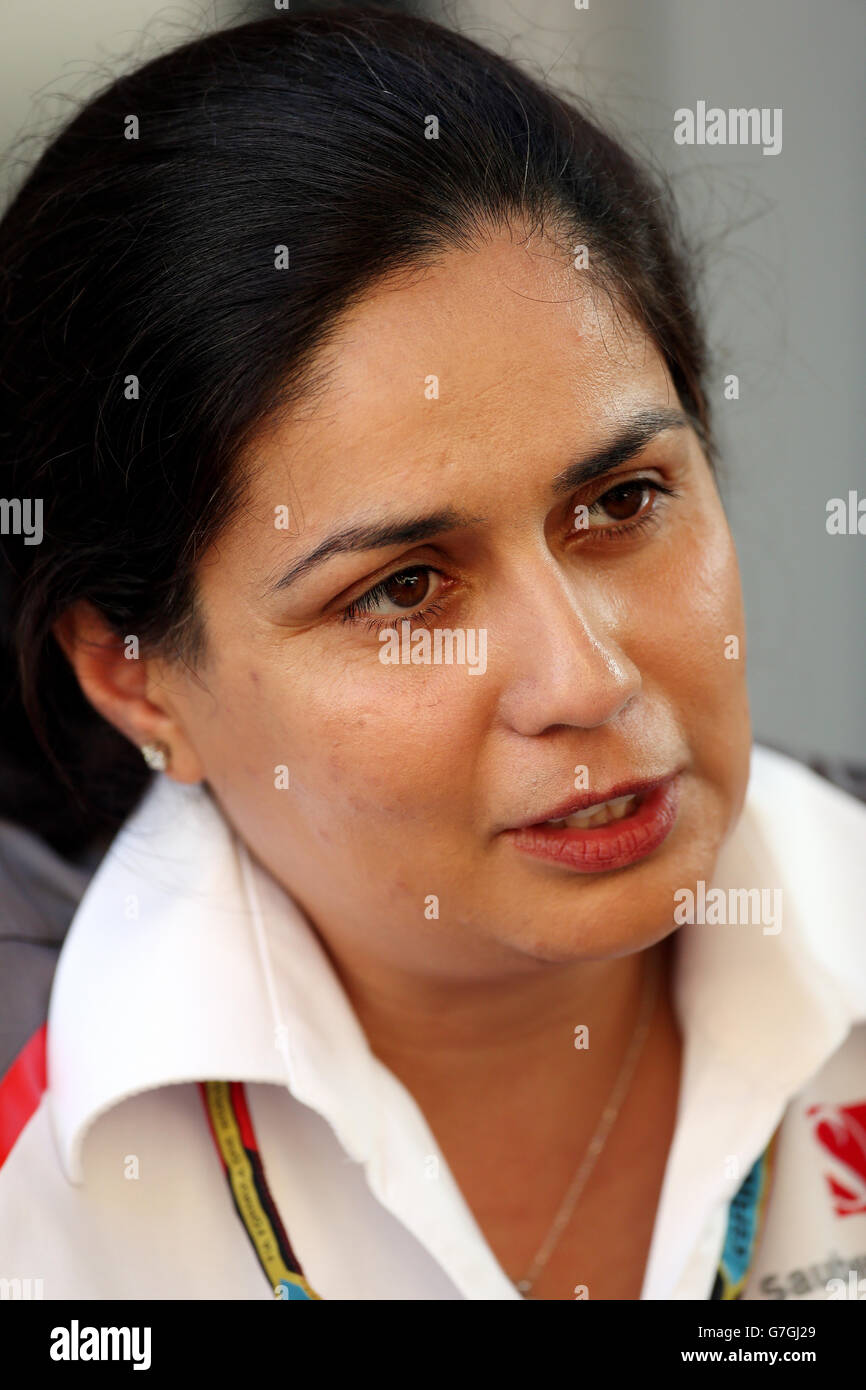 Sauber team principle monisha kaltenborn yas marina circuit hi-res ...