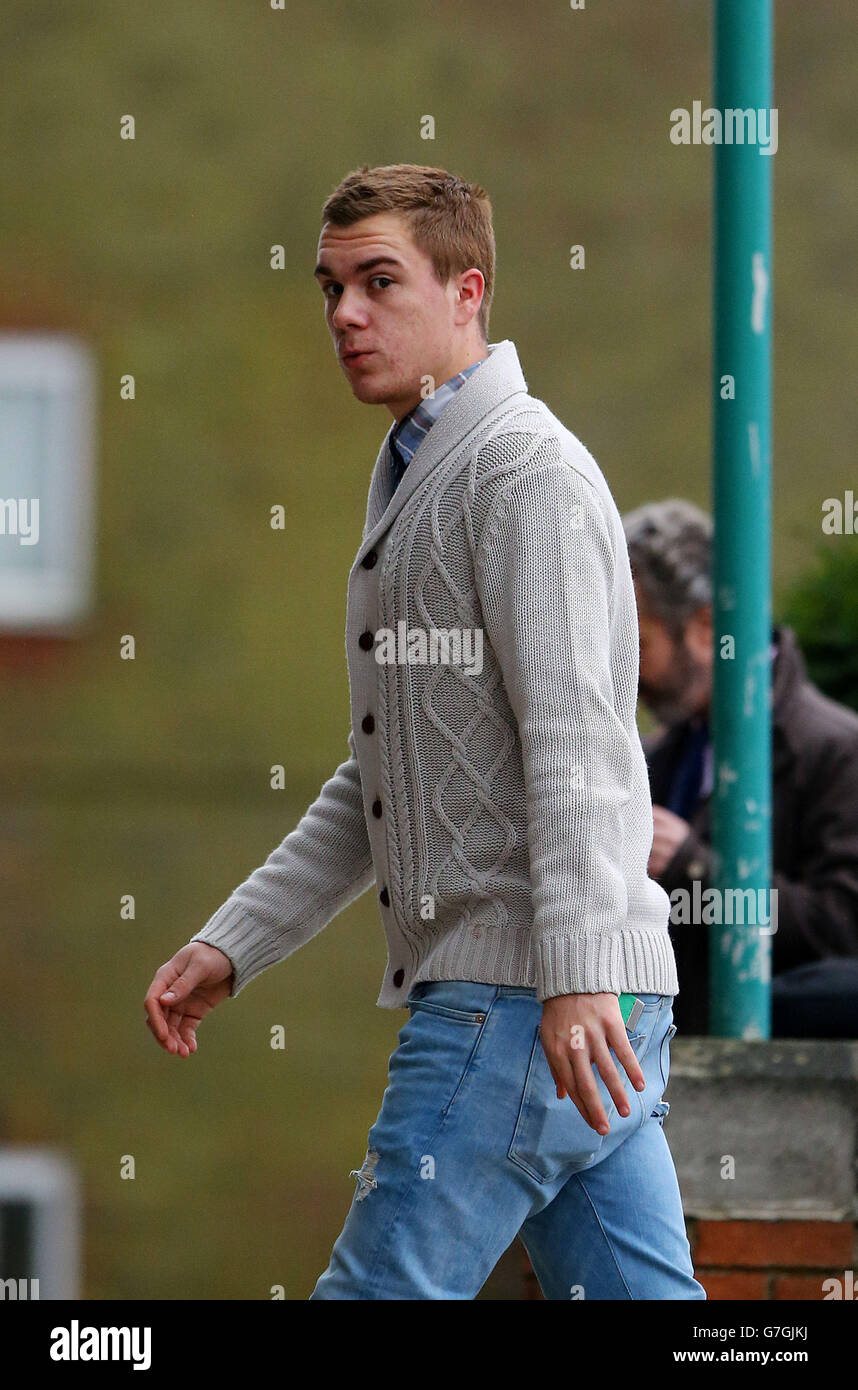 David Connor arrives at Canterbury Crown Court in Kent, where he stands ...