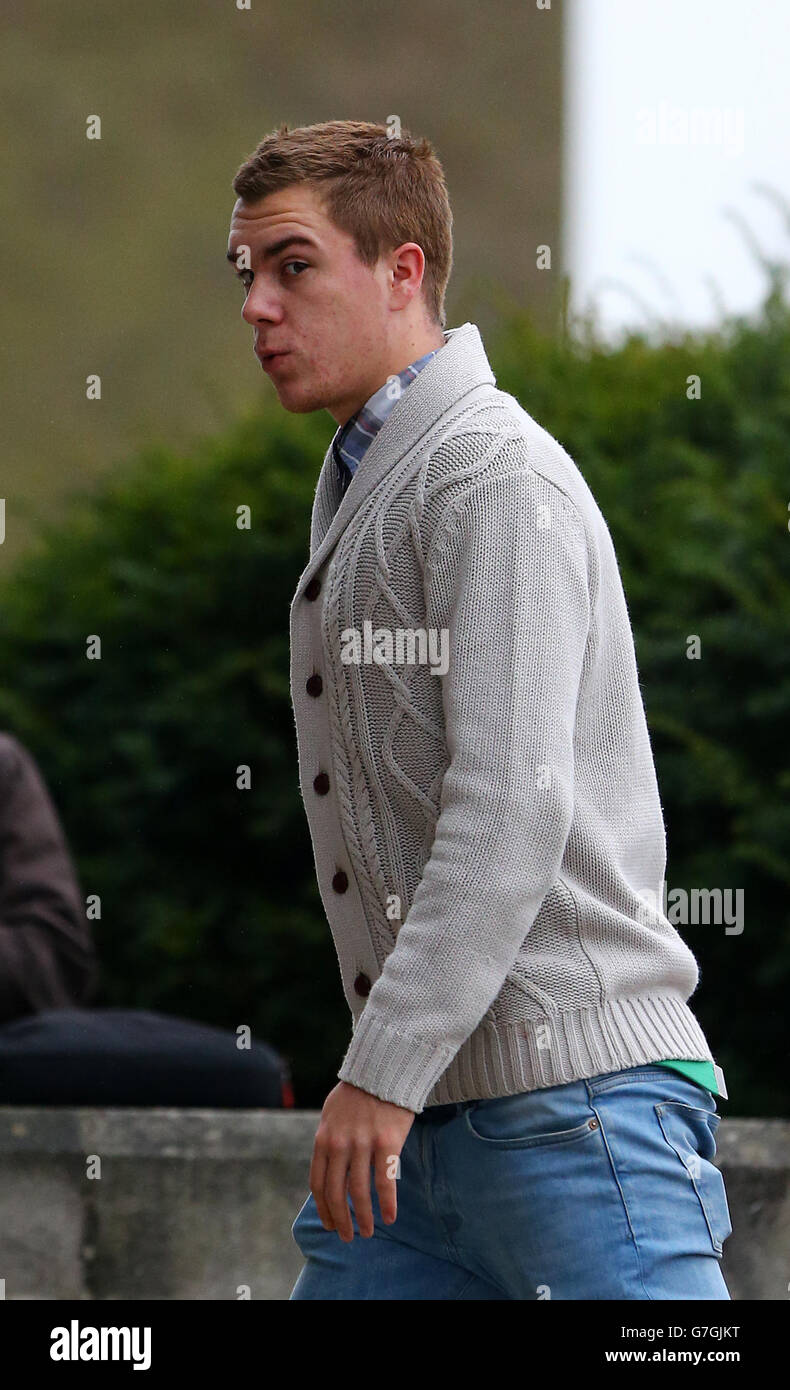 David Connor arrives at Canterbury Crown Court in Kent, where he stands ...