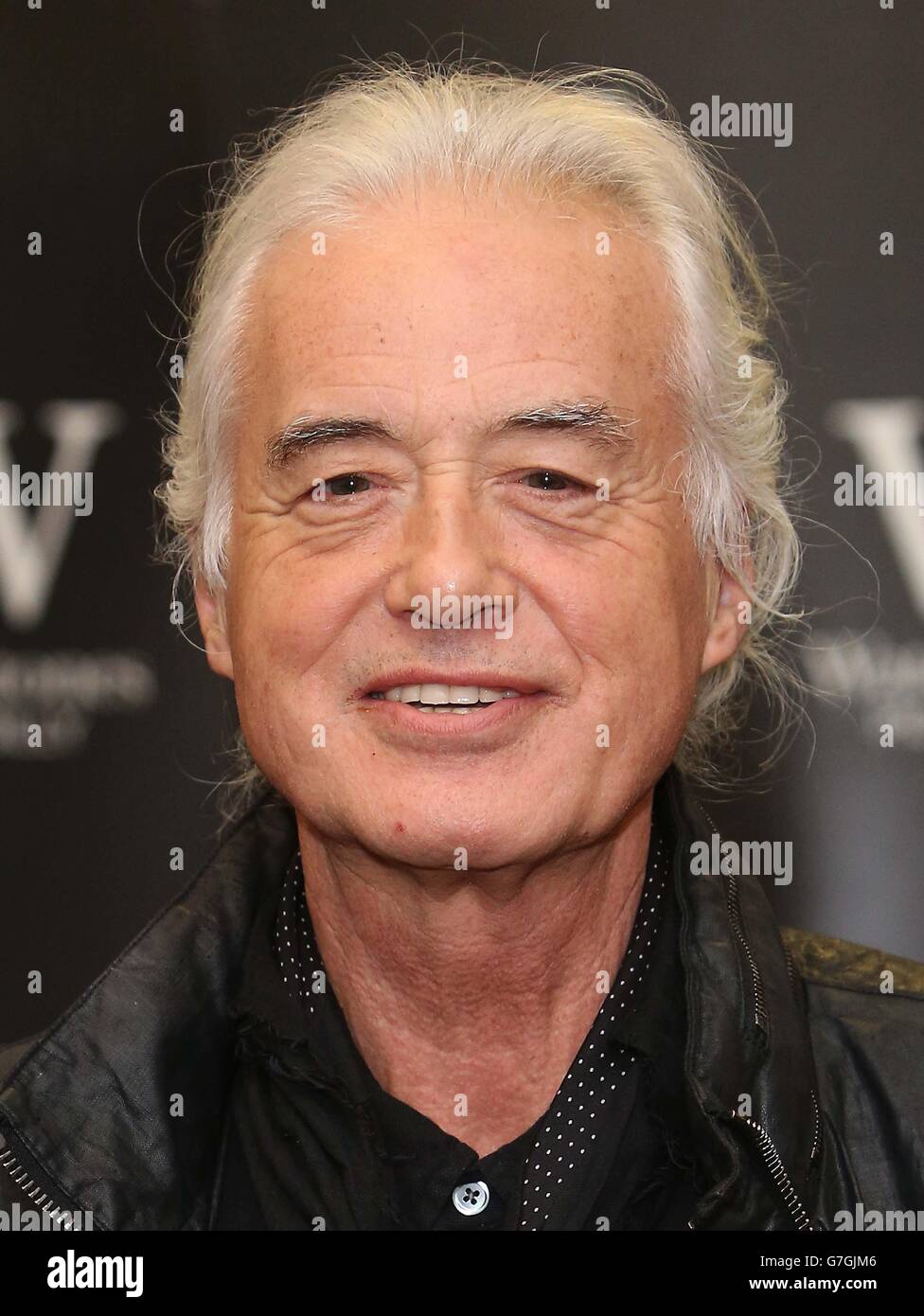 Jimmy Page at the signing of his new book Jimmy Page at Waterstones ...