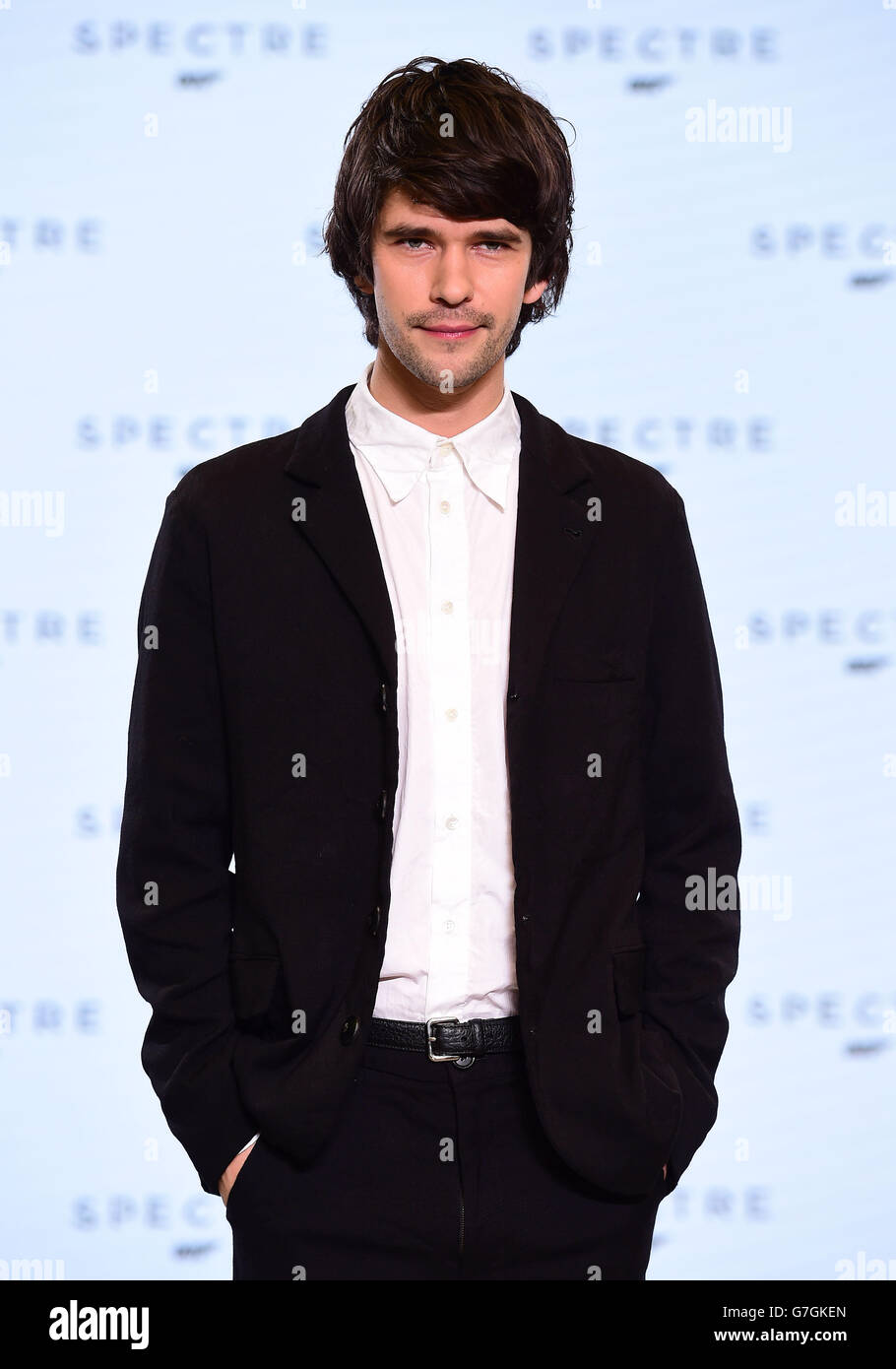 Ben Whishaw at the revealing of the new James Bond film at pinewood ...