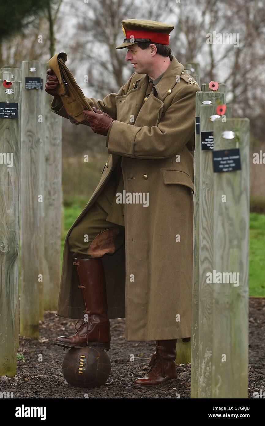 Ww1 reenactor paul thompson hi-res stock photography and images - Alamy