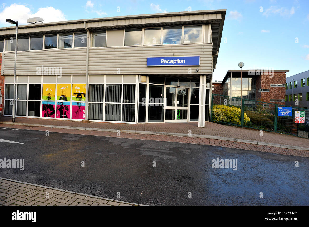 Harlow College stock Stock Photo - Alamy