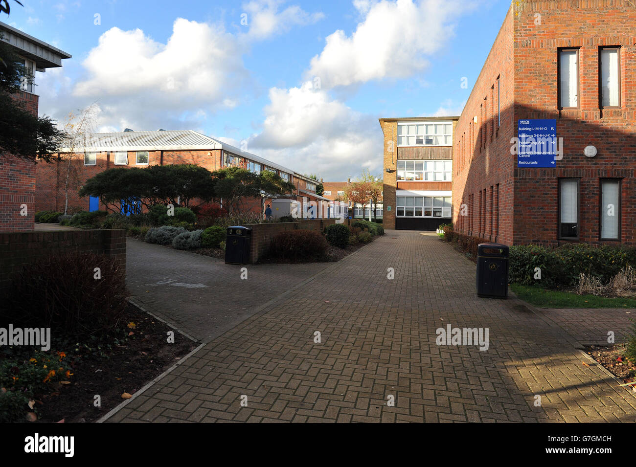 Stock photo of buildings at Harlow College, Harlow, Essex Stock Photo ...