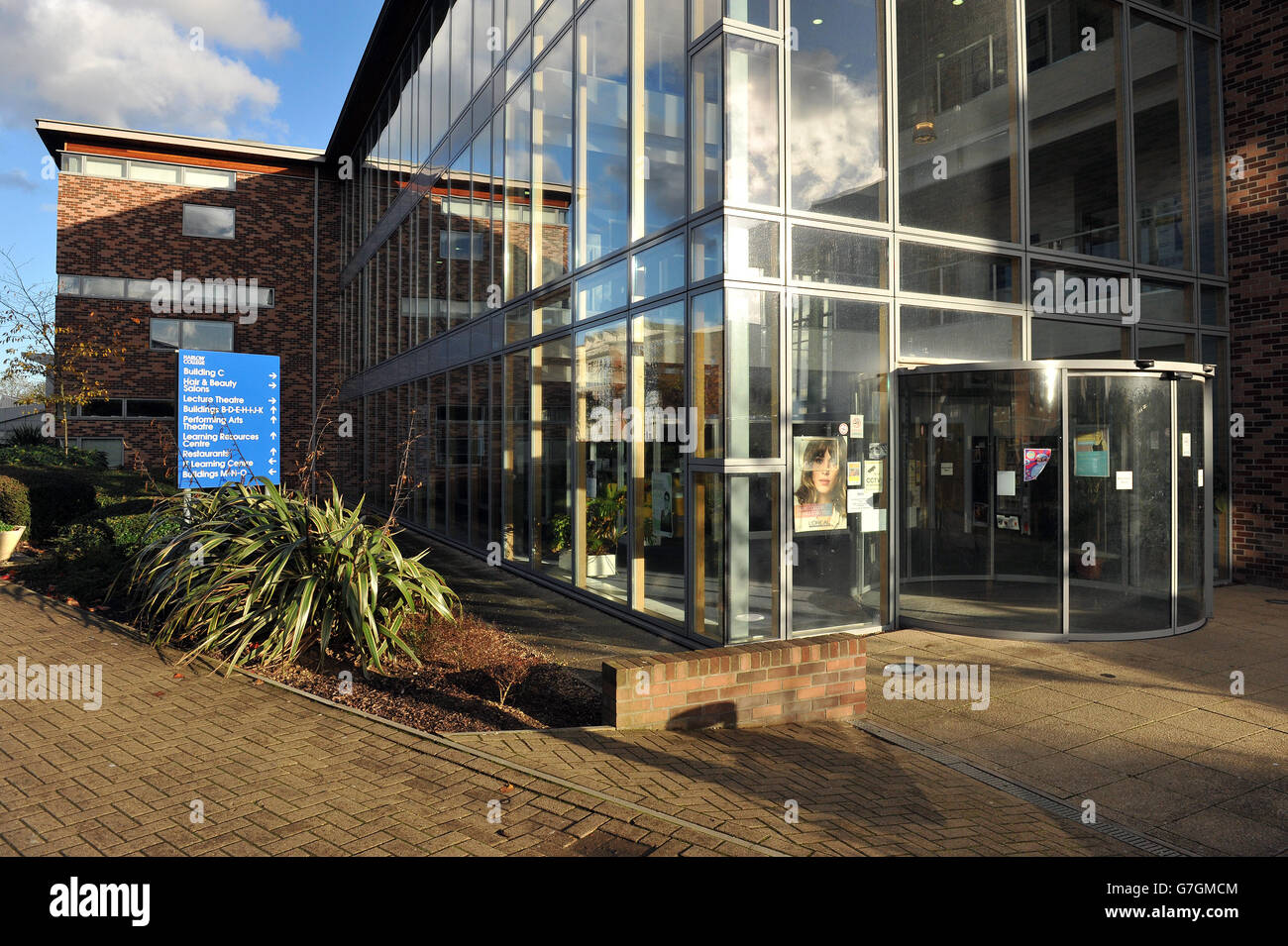 Harlow College stock Stock Photo - Alamy