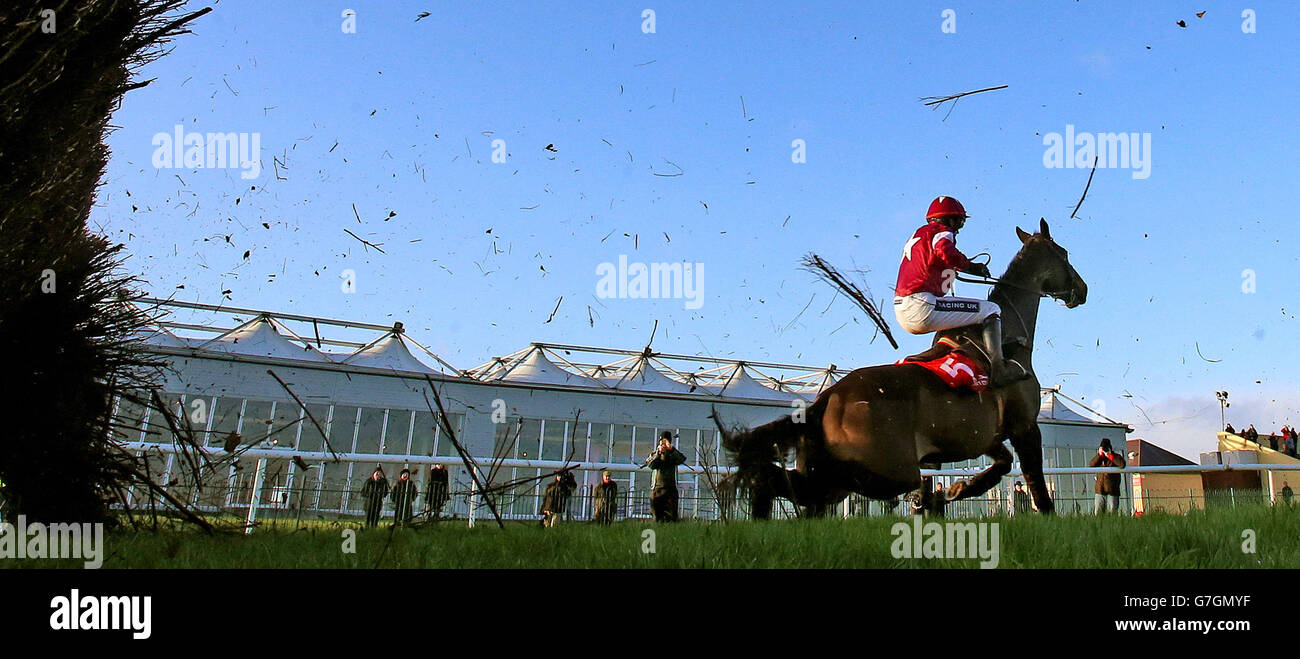 Beginners steeplechase punchestown racecourse hi-res stock photography ...
