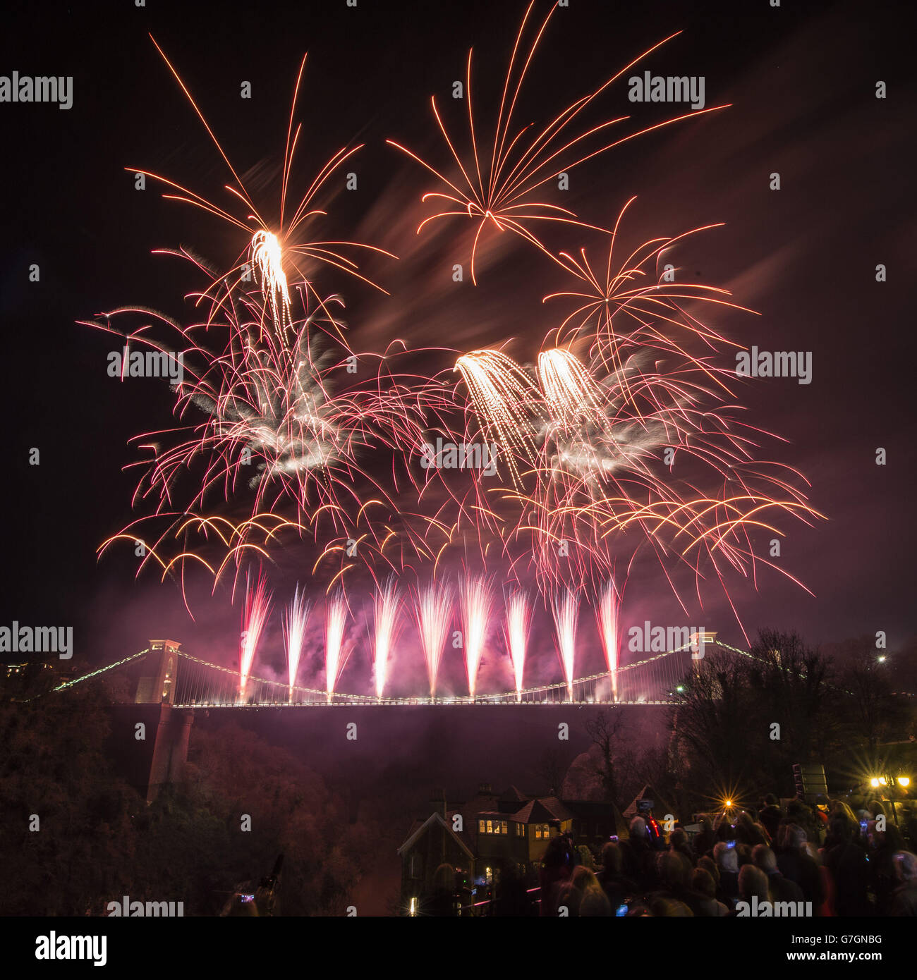 Clifton suspension bridge 150th anniversary hi-res stock photography ...