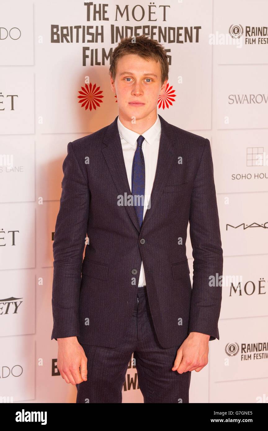 George mackay arrives at the moet british independent film awards hi ...