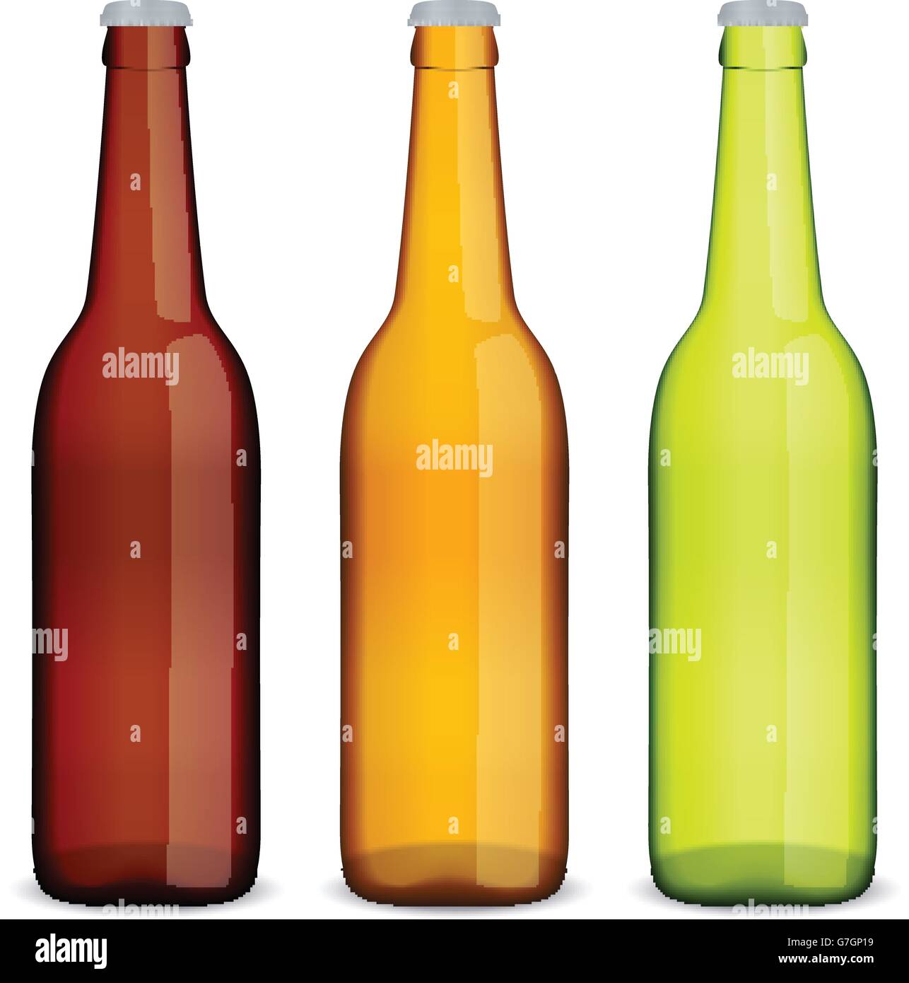 Beer bottles Stock Vector Images - Alamy