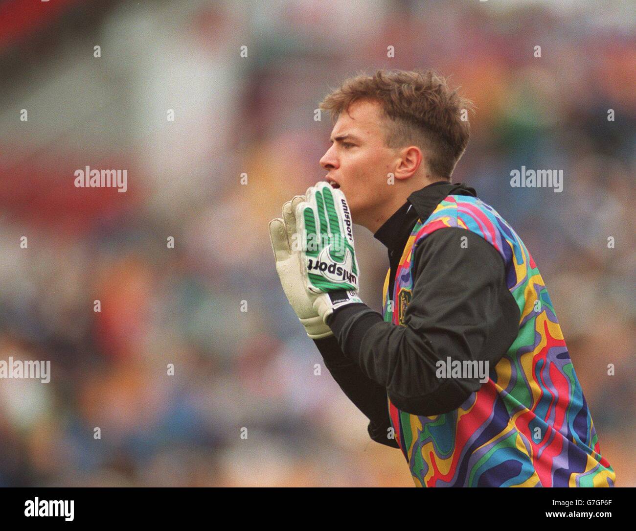 SOCCER. MARK BOSNICH, AUSTRALIA Stock Photo - Alamy