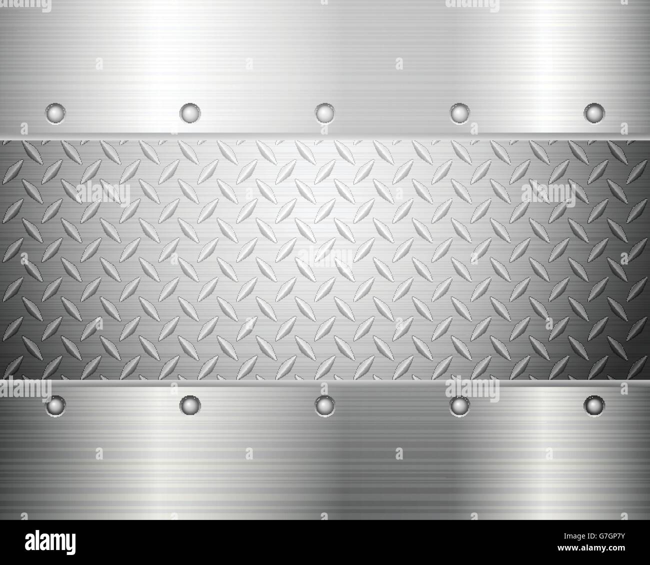 Pattern of metal texture background. Vector illustration Stock Vector ...