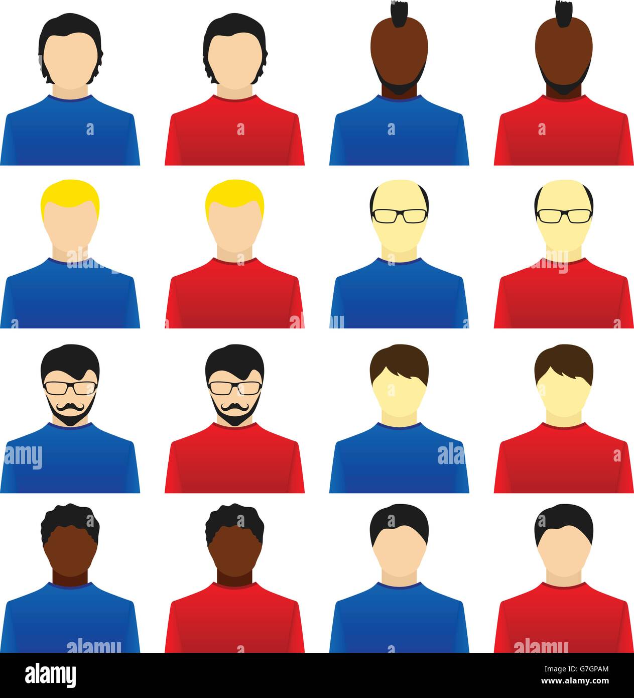 Human face Stock Vector Images - Alamy