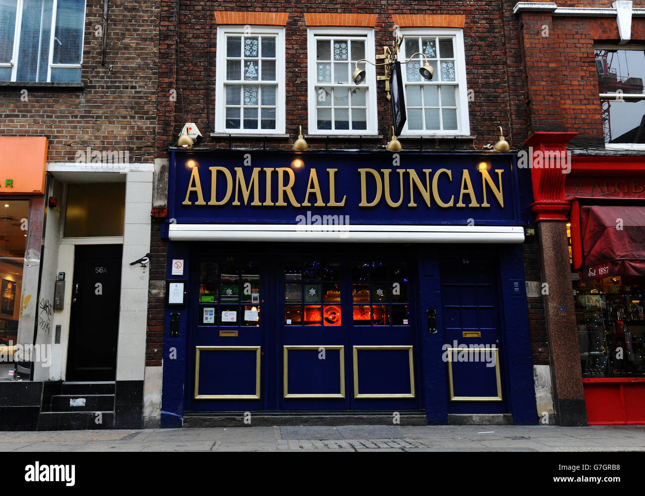 Admiral duncan pub soho hi-res stock photography and images - Alamy