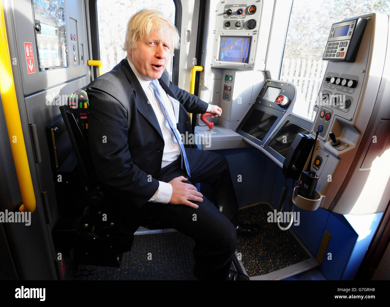 Boris johnson visit to derby hi-res stock photography and images - Alamy