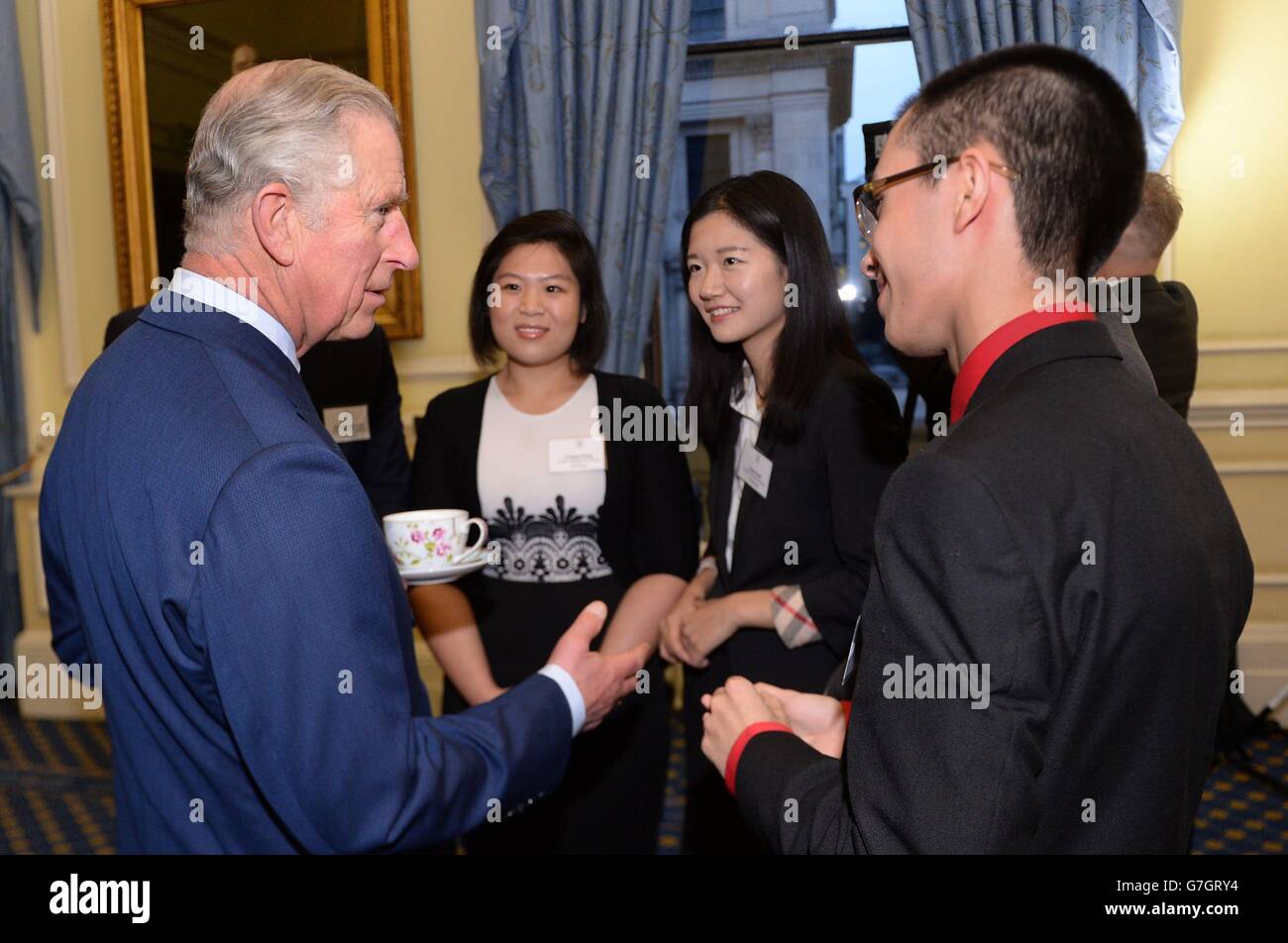 The Prince of Wales meets guests at The Prince's Accounting for ...