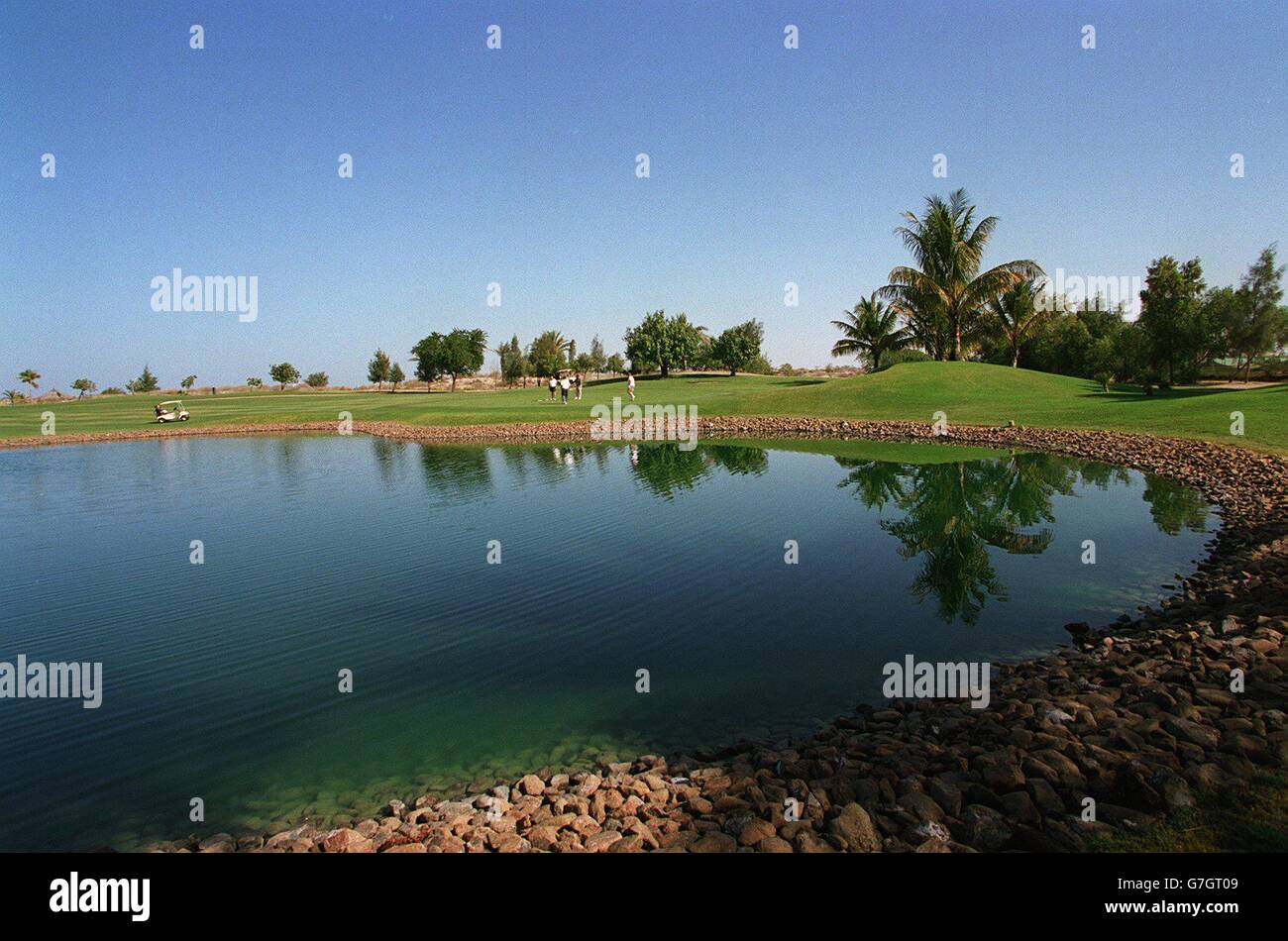 Golf. Emirates golf club Stock Photo - Alamy