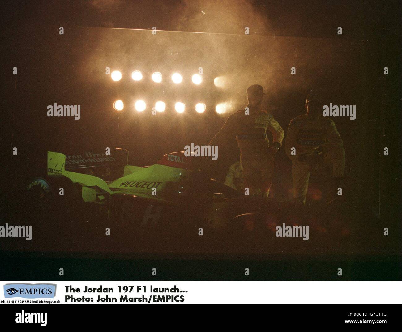 Motor Racing; Jordan GP Formula One launch, London Stock Photo - Alamy