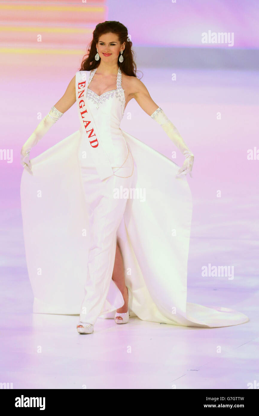 Miss World 2014 final - London. Miss England, Carina Tyrrell, during ...