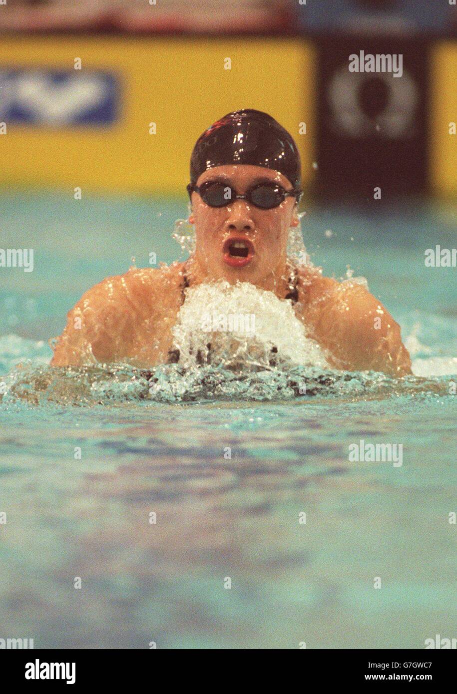 Swimming ... Swimming World Cup 1997 ... Glasgow Stock Photo - Alamy