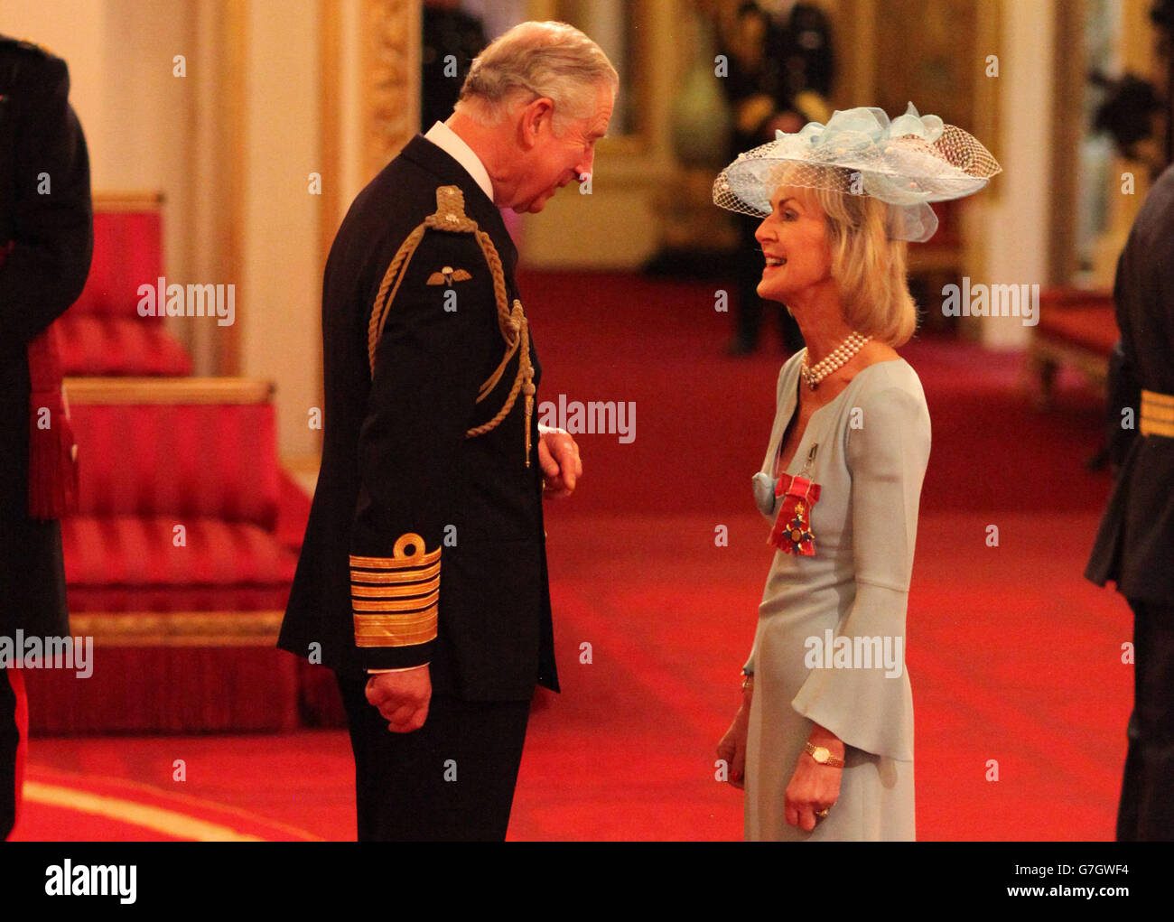 Penelope, Viscountess Cobham from London is made a Commander of the ...
