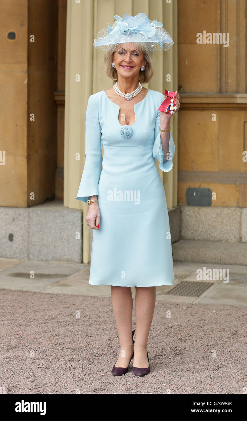 VisitEngland Chairman Penelope Cobham with her Commander of the Order ...