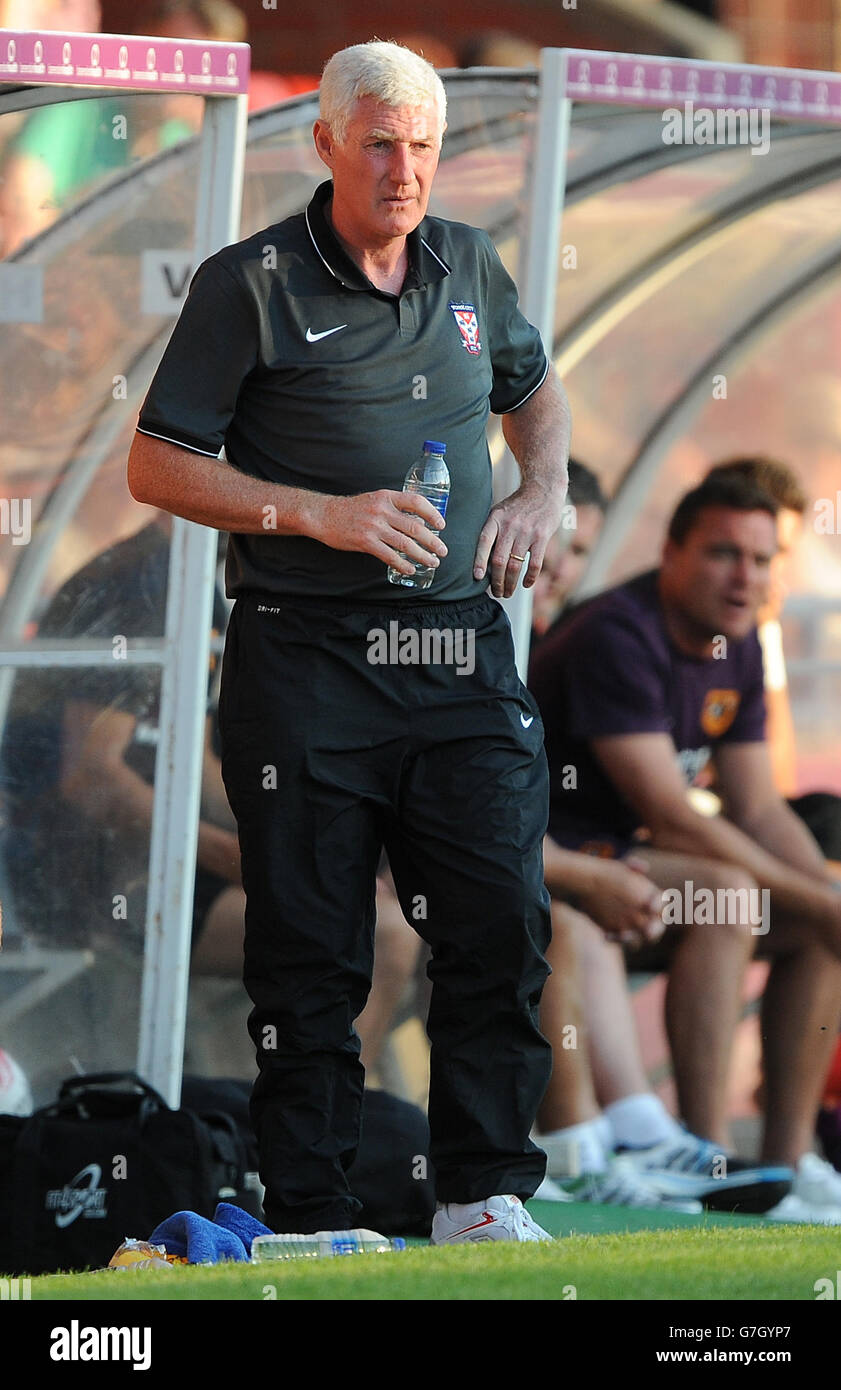 Soccer - Pre-Season Friendly - York City v Hull City - Bootham Crescent ...