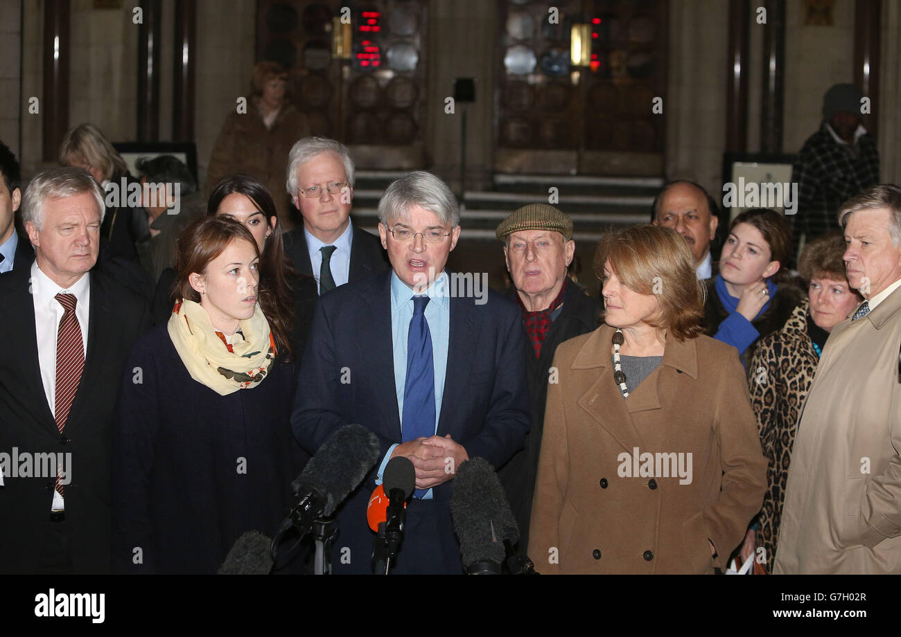 Former cabinet minister Andrew Mitchell MP with his wife Dr Sharon ...